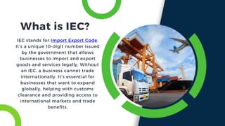 IEC Registration: A Step Towards Global Trade Understanding the Process ...