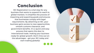 IEC Registration: A Step Towards Global Trade Understanding the Process ...