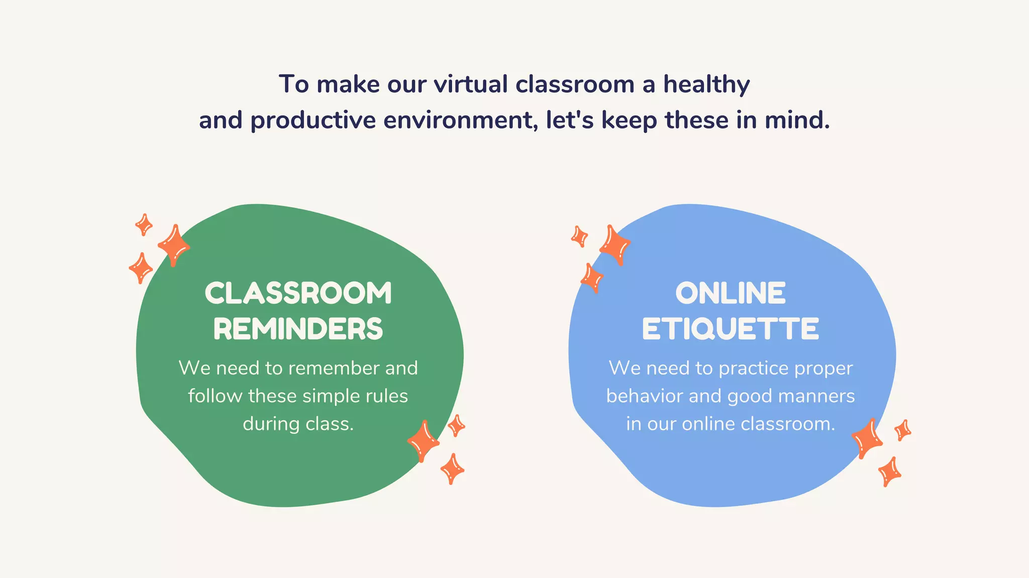 Rules and Reminders For Online Classes | PDF