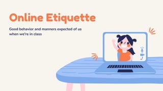 Rules and Reminders For Online Classes | PDF