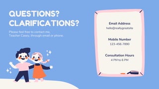 Rules and Reminders For Online Classes | PDF