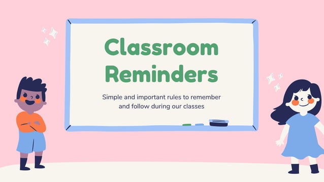 Rules and Reminders For Online Classes | PDF | Internet Safety | Parenting