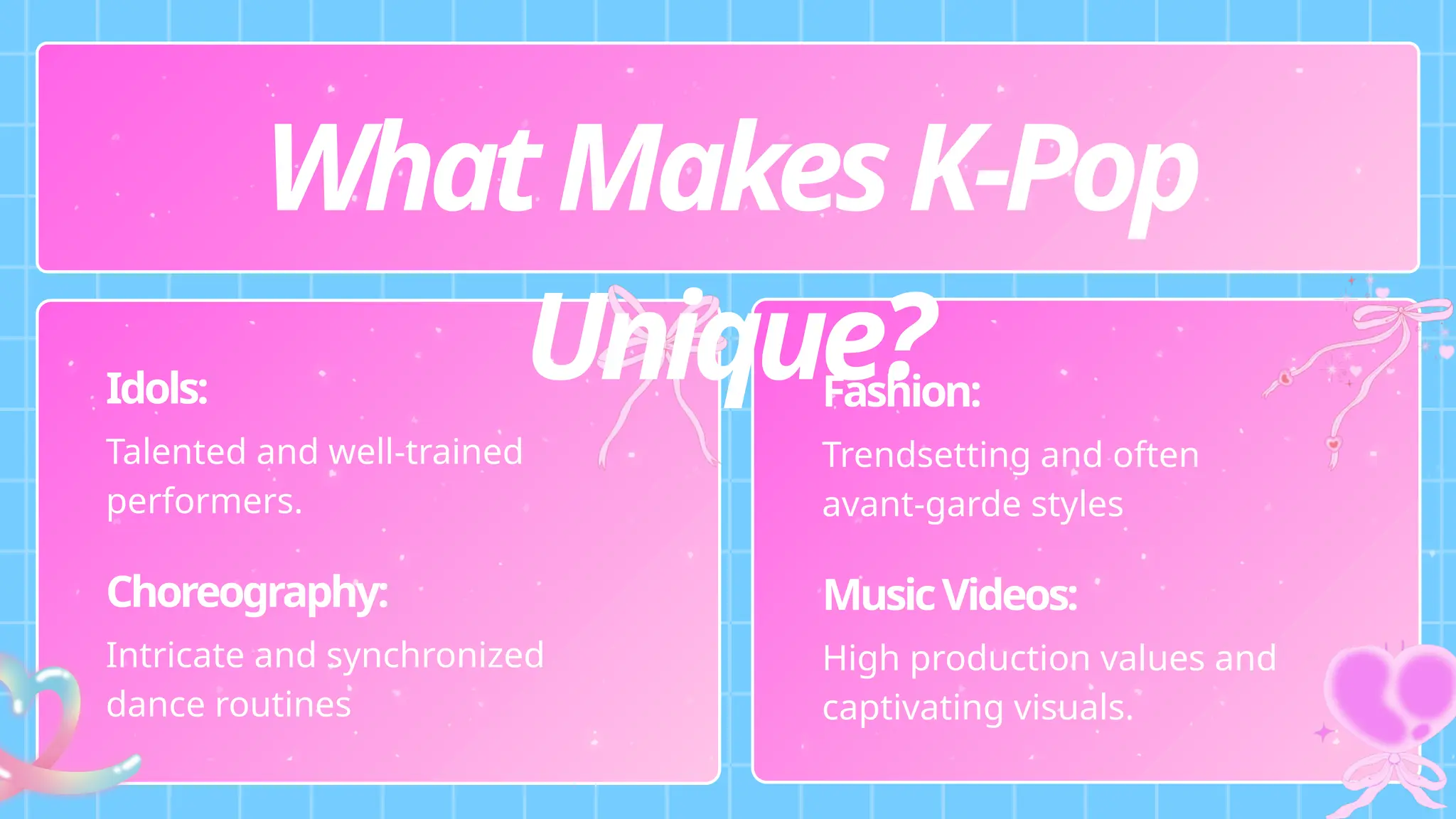 Blue and Pink Cute K-Pop Music Presentation.pptx | Free Download