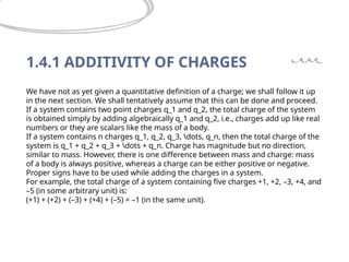 Electric Charges And Fields class 12th physics | PPTX