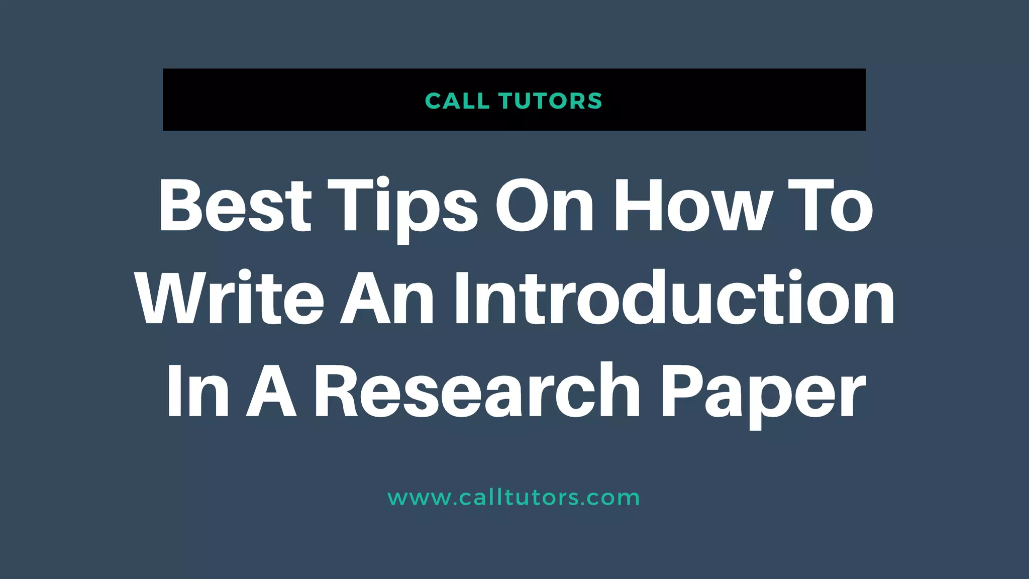 Best Tips On How To Write An Introduction In A Research Paper | PPT