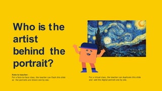 Blue and Red Illustration Ice Breaker Class Activity Self Portrait ...