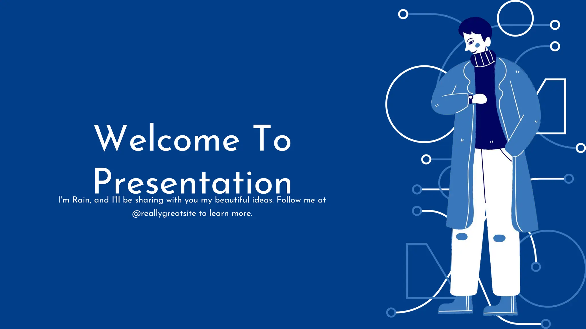 Blue and White Corporate Illustrated Blue Connections Presentation.pptx