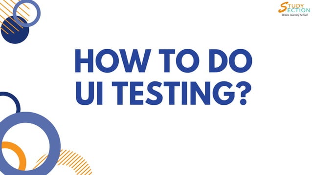 A Beginner’s Guide to UI Testing: Methods and Tools You Should Know | PDF