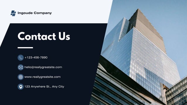 Blue and White Geometric Company Profile Presentation.pptx