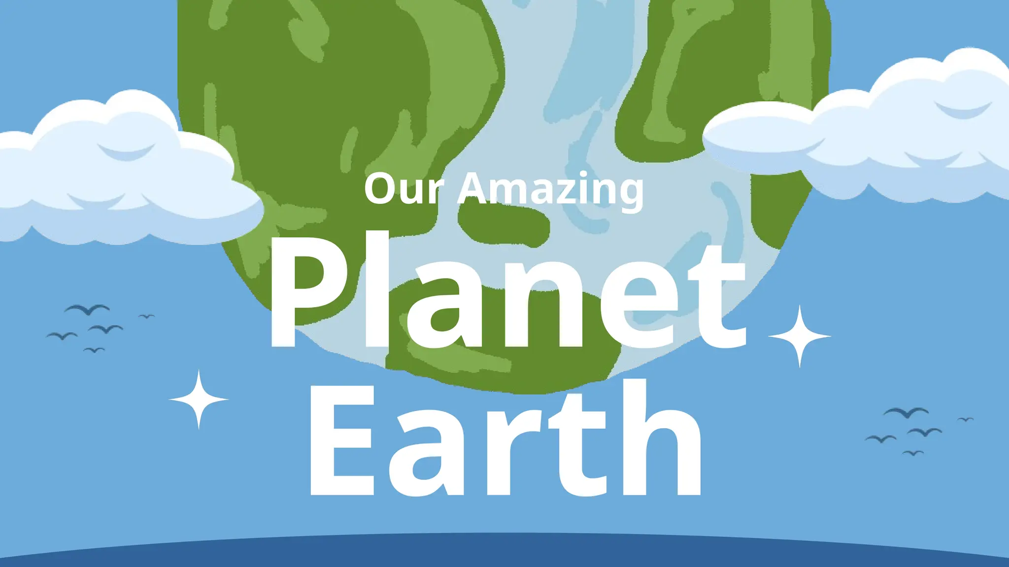 Blue and White Illustration Planet Earth Presentation_20250715_004358 ...