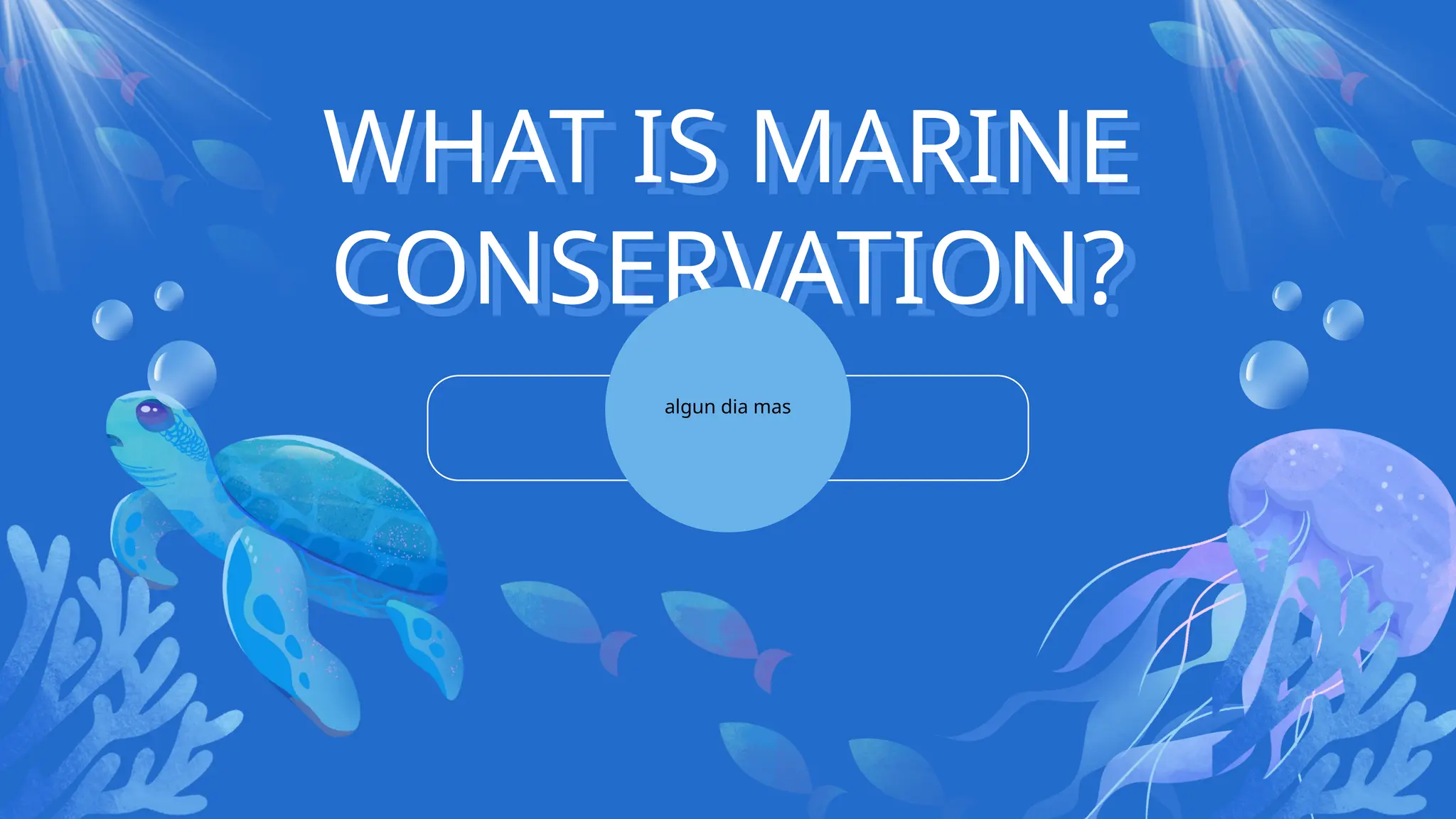 Blue and White Illustrative What is Marine Conservation Presentation .pptx