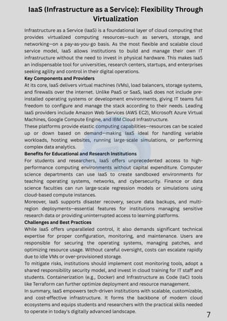 Cloud Computing Demystified: A Student’s Guide to SaaS, PaaS, and IaaS | PDF