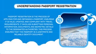 The Importance of Passport Registration for International Travel | PDF