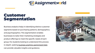 Understanding Customer Behavior with Business Analytics | PPT