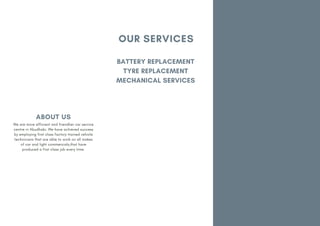 MECHANICAL SERVICE CENTER | PPT