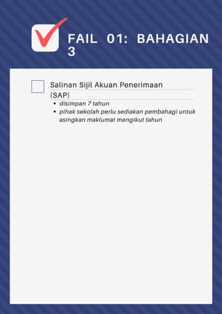 Fail 01 SPBT : Pengurusan Am | PDF