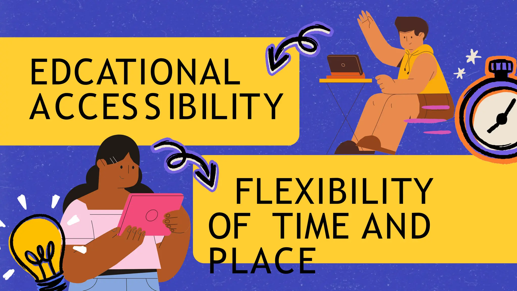 Blue and Yellow Illustrative Digital Education Presentation.pptx