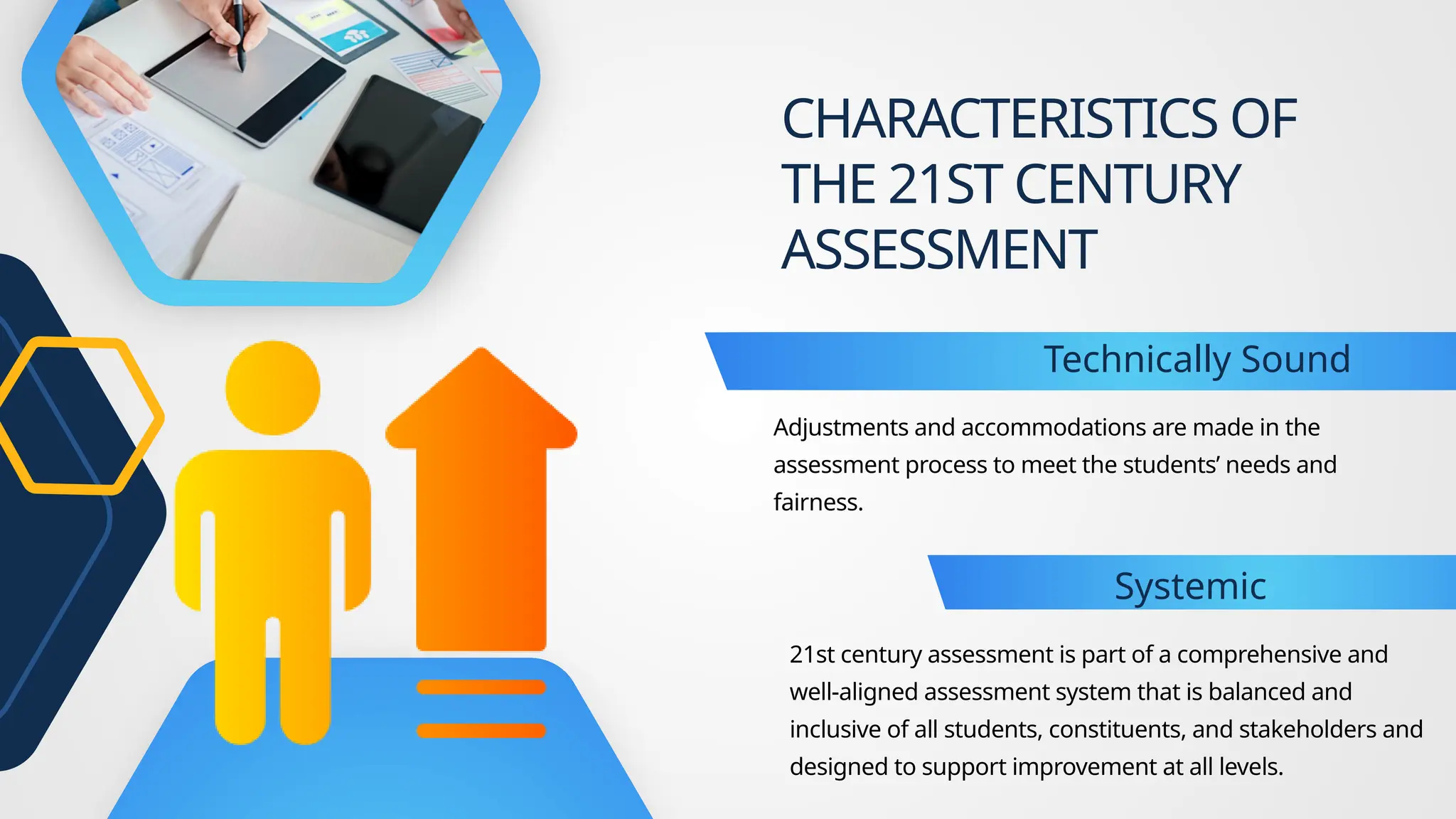 Blue And Yellow Modern Training And Development Presentation.pptx