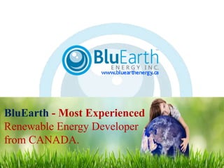 BluEarth investment plan | PPTX | Power and Energy Industry | Industries