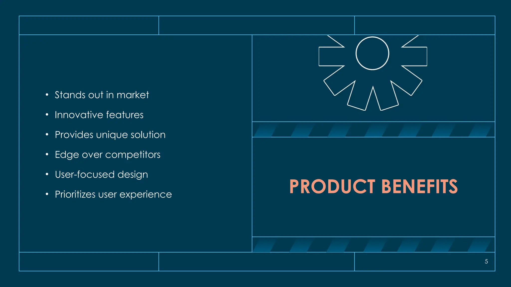 Blue atom design slides para design.pptx
