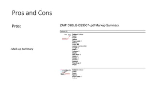 BlueBeam Revu 20 Comparison with PDF Editor - Fundamental comparison | PPTX