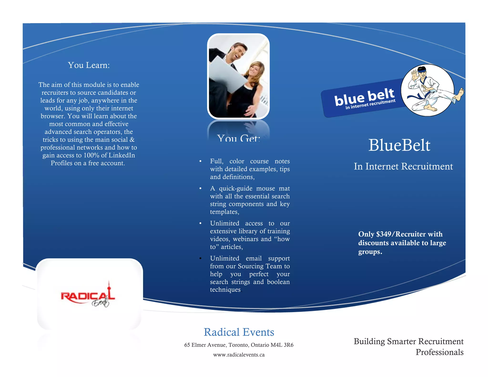Blue Belt Flyer | PDF | Internet for Beginners | Internet