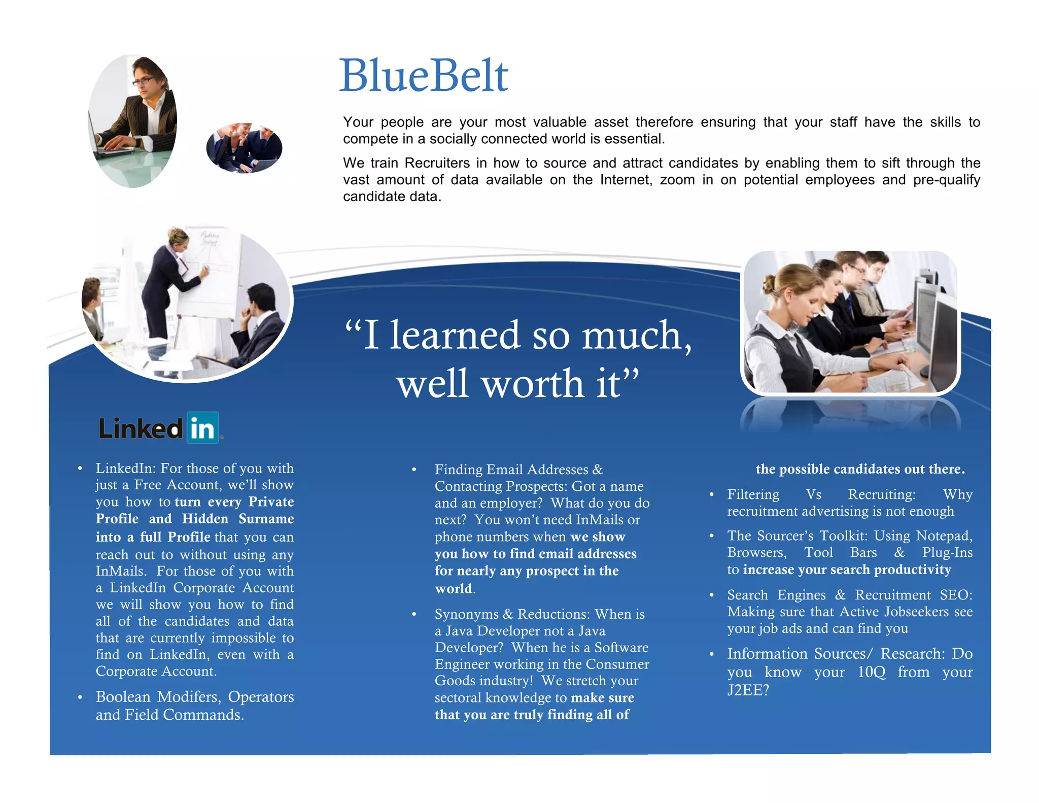 Blue Belt Flyer | PDF | Internet for Beginners | Internet