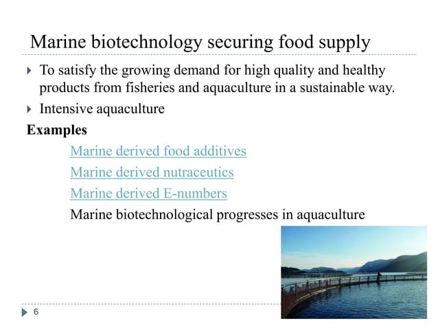 Blue biotechnology | PPTX