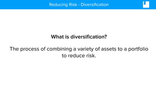 BlueBookAcademy.com - Risk, Return & Diversification Techniques | PPT