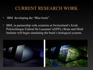 Blue brain | PPT | Artificial Intelligence | Technology & Computing