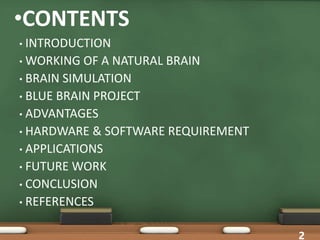 Best Ever PPT Of Bluebrain | PPTX | Brain and Nervous System Disorders | Diseases and Conditions