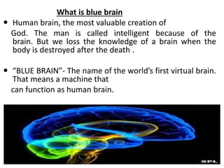Blue brain | PPT