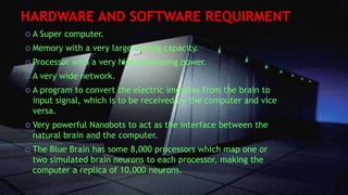 Blue Brain | PPSX | Artificial Intelligence | Technology & Computing