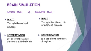 Blue Brain | PPSX | Artificial Intelligence | Technology & Computing