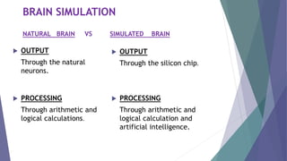 Blue Brain | PPSX | Artificial Intelligence | Technology & Computing