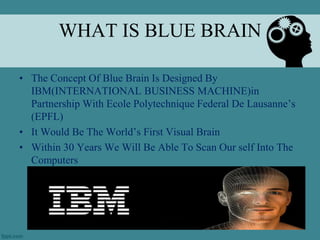 Blue brain | PPT