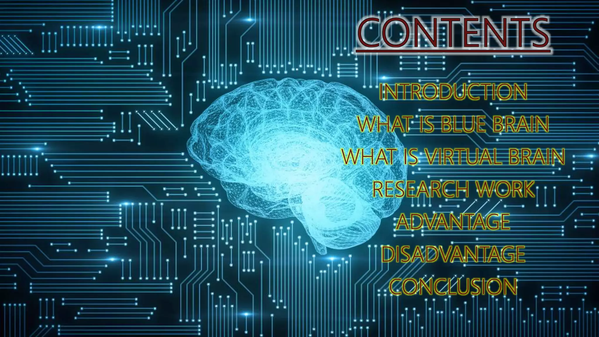 Blue Brain Technology | PPT