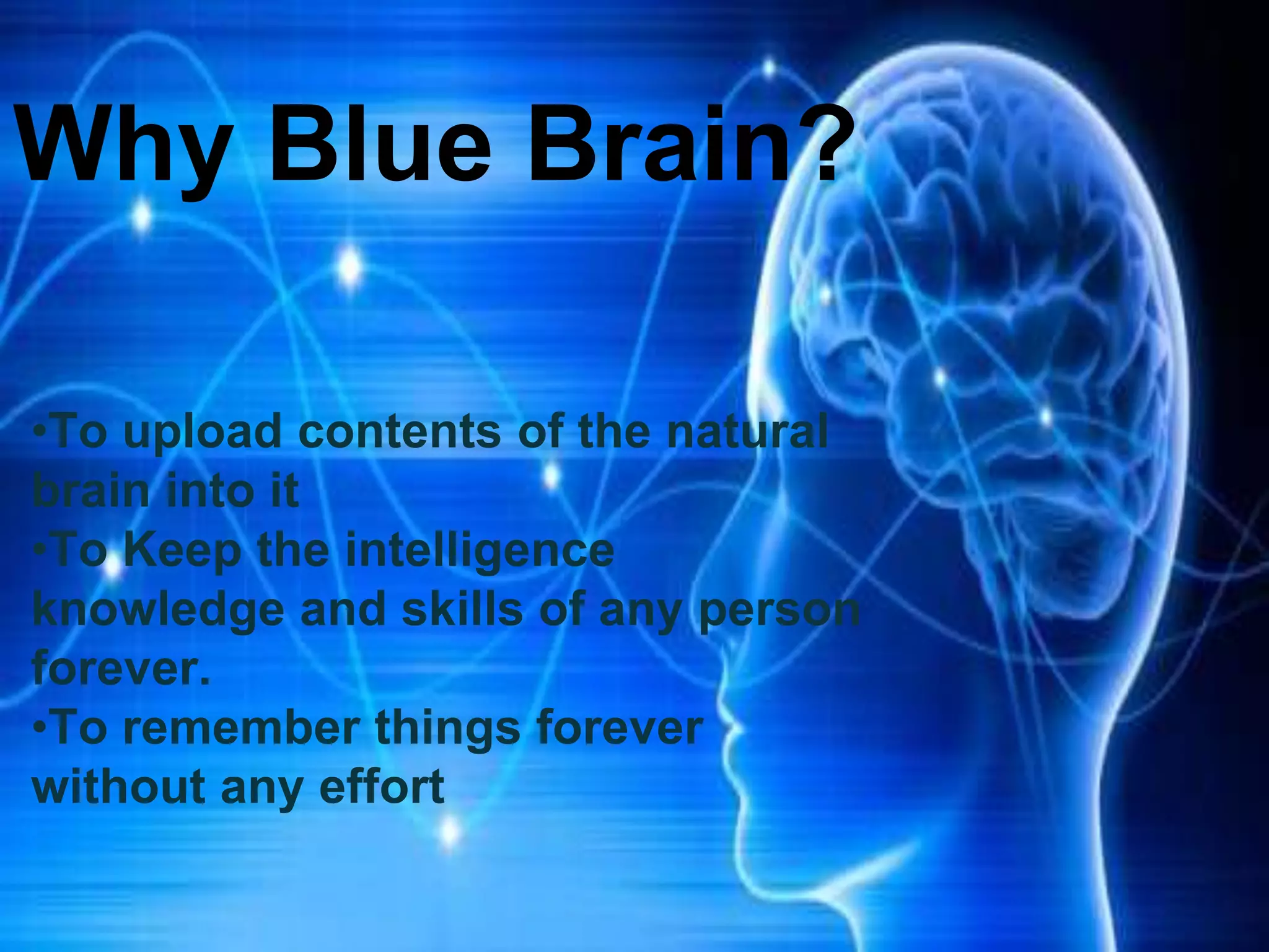 Blue brain technology | PPT