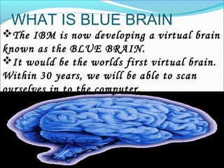 Blue Brain | PPT