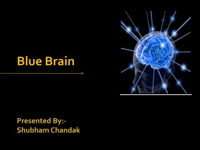 Blue Brain Technology | PPTX | Artificial Intelligence | Technology ...