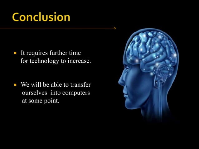 Blue Brain Technology | PPTX | Artificial Intelligence | Technology & Computing