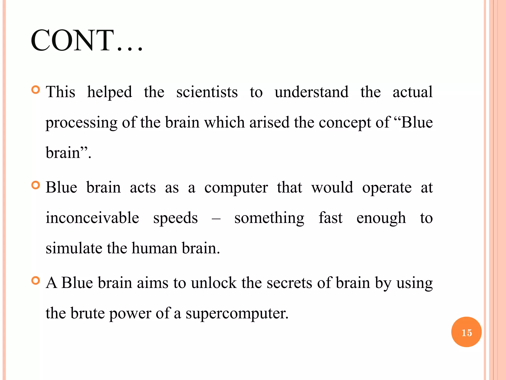 Blue brain ppt | PPT