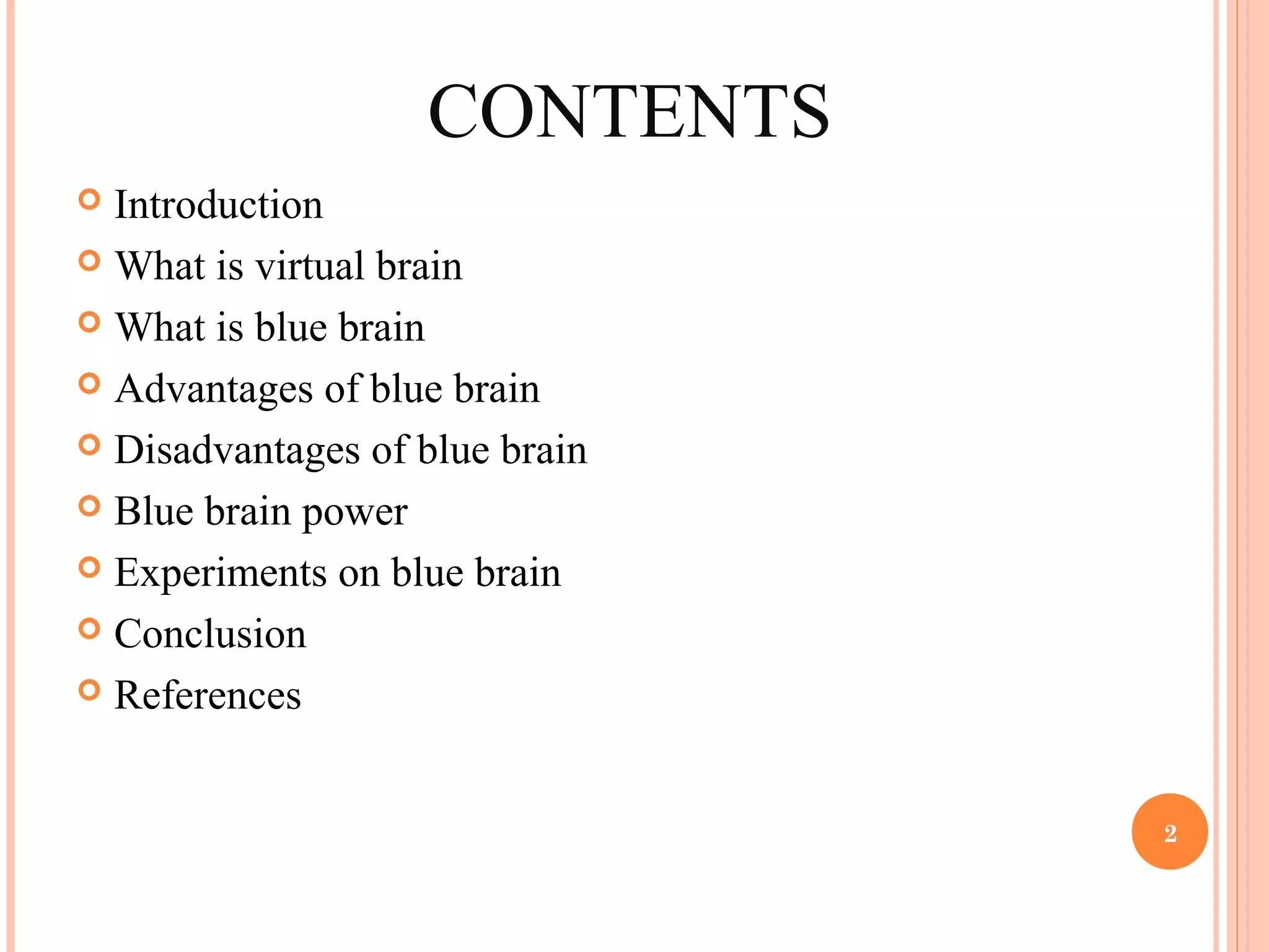 Blue brain ppt | PPT