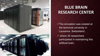 Blue brain technology powerpoint presentations for seminars | PPTX