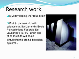 Blue brain presentation | PPT