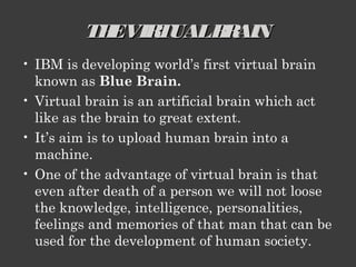 Blue brain technology | PPT