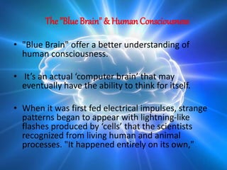 Blue brain tech | PPTX | Computer Peripherals | Computing