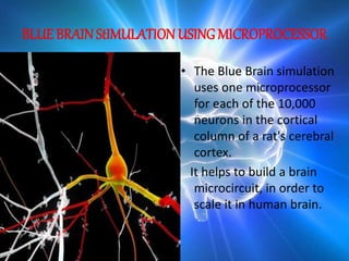 Blue brain tech | PPTX | Computer Peripherals | Computing