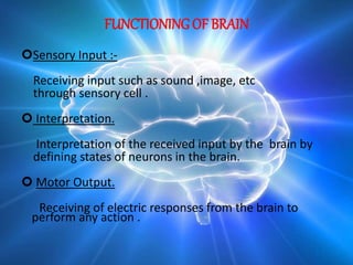 Blue brain tech | PPTX | Computer Peripherals | Computing