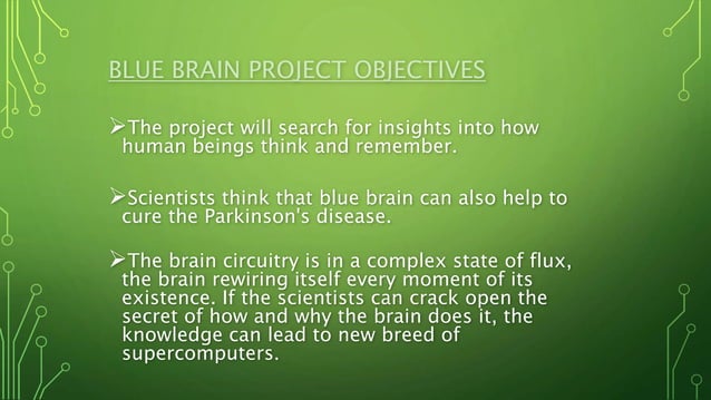 BLUE BRAIN TECHNOLOGY introduction as well as explanation | PPTX